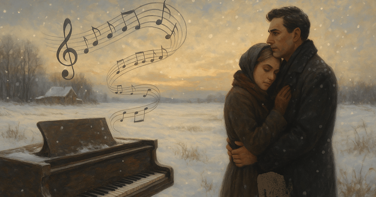 雪原に響く旋律――『ドクトル・ジバゴ』とラフマニノフが織りなす心象風景｜hiro_k295