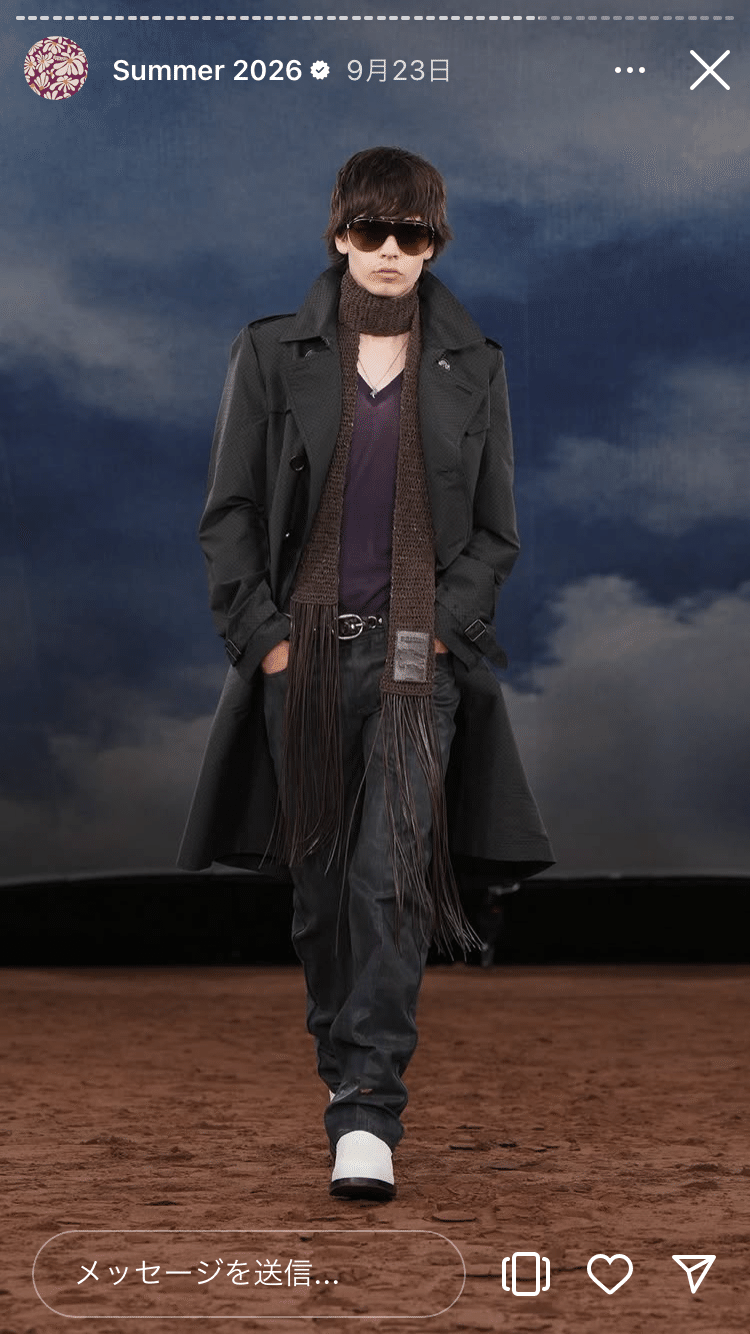 Burberry 26SSを見て感じたこと｜Jiro Surumeika