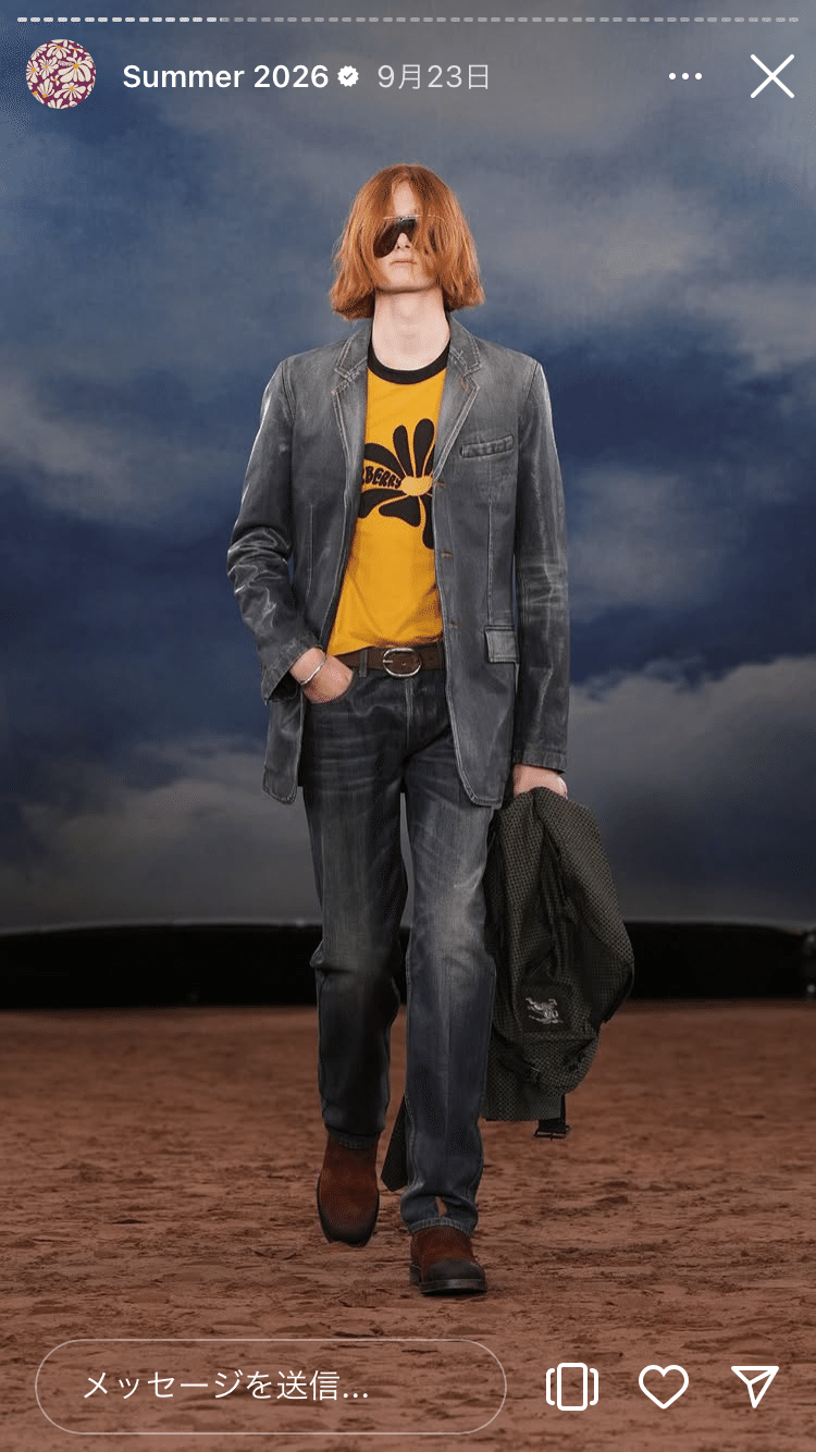 Burberry 26SSを見て感じたこと｜Jiro Surumeika