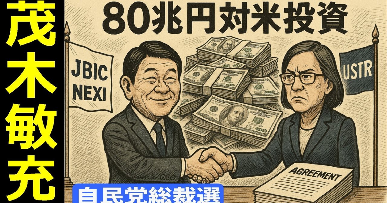 🤣総額80兆円！対米投資ファシリティの設立と茂木敏充への期待｜RootCauseFX【公式】検証・練習ソフト・FXトレード支援ツール