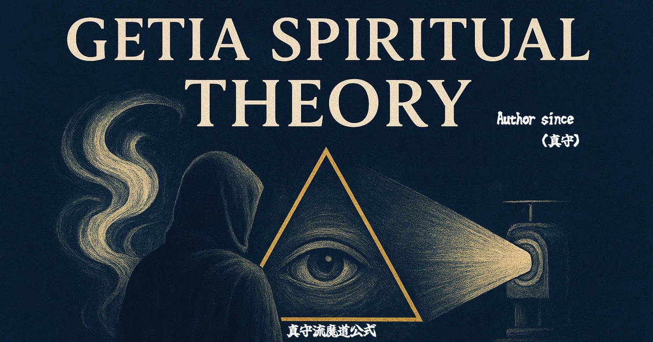 Getia Spiritual Theory～ゲティアスピリチュアル理論∴霊感商法対策として最低限の基礎教養書～｜シンスさん