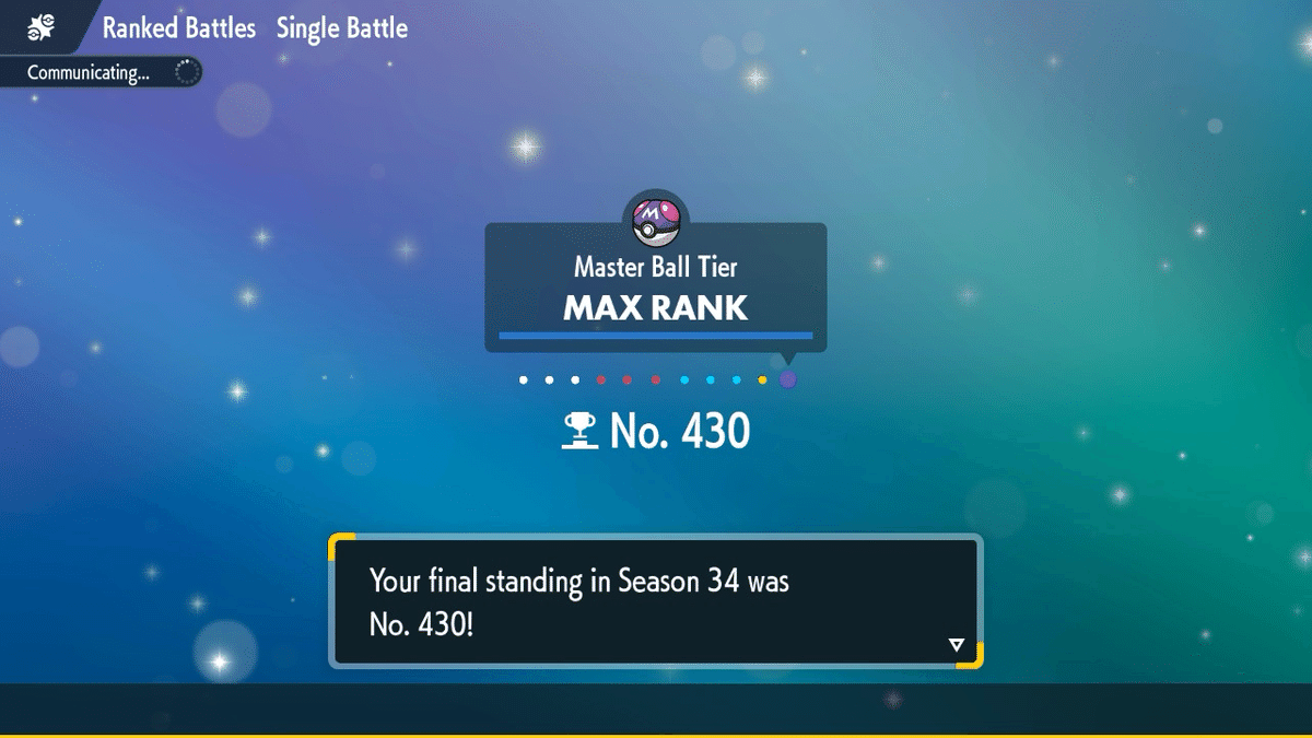 【ポケモンSV S34最終430位】レックウザ軸｜ぼら