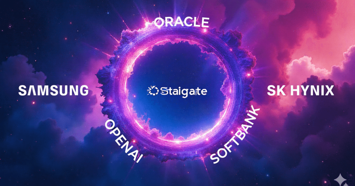 SamsungとSK HynixがOpenAIのStargate提携で韓国がAI半導体市場を掌握： 次世代AIスーパーサイクルの投資機会｜Leo_Sing