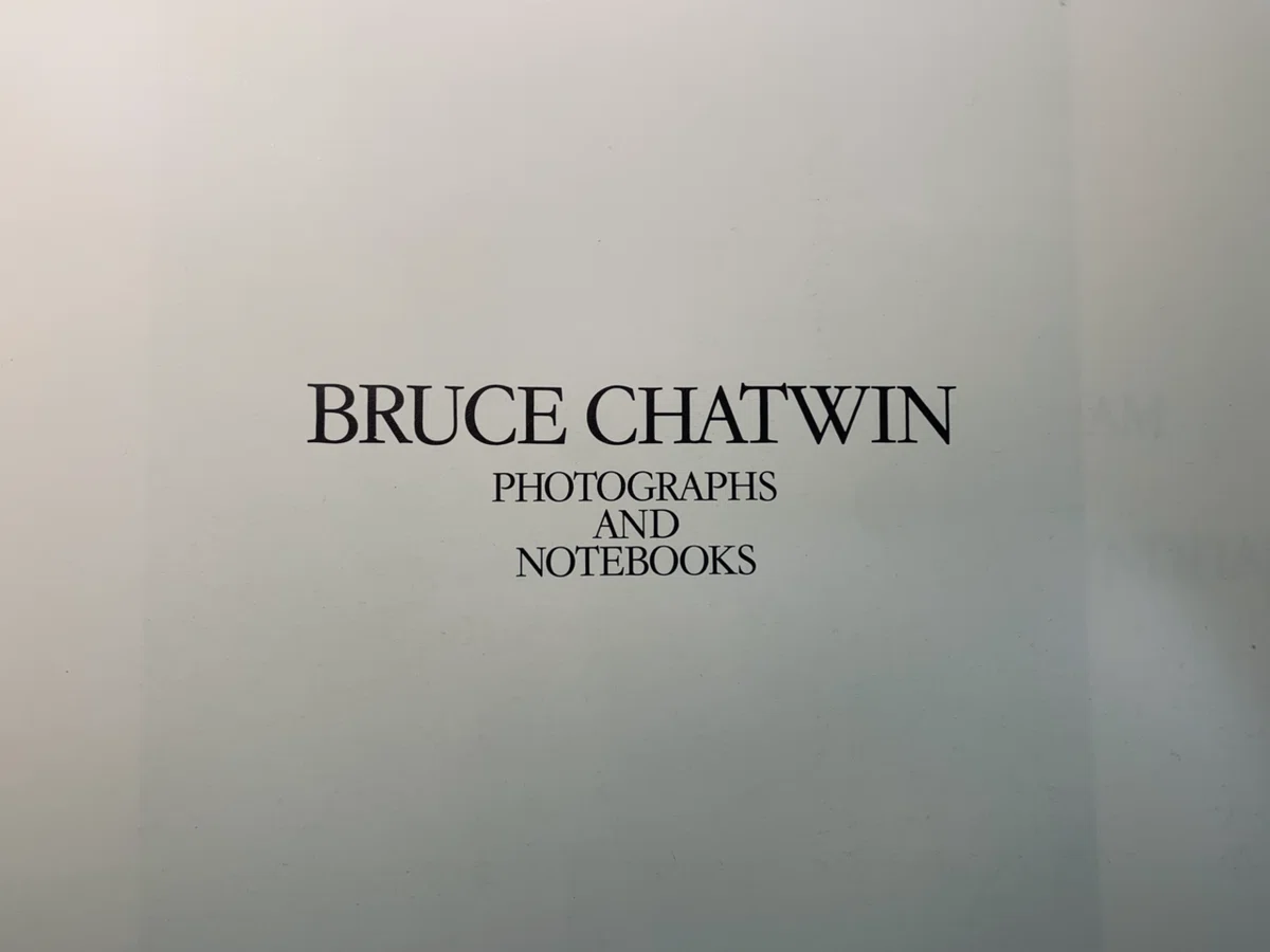 【写真集】﻿Bruce Chatwin『The Photographs and Notebooks』｜T2