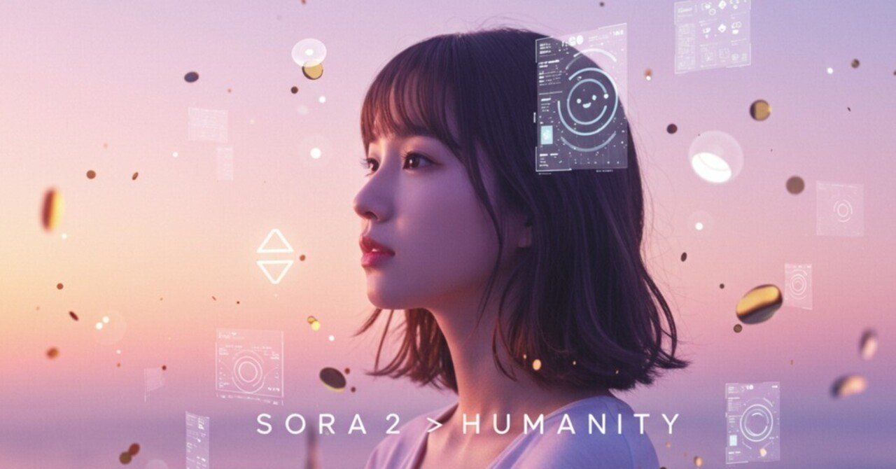 【保存版】SORA2で見えた「AI×人間×未来」動画生成のその先にある、心のリアル｜AIで遊ぶ女