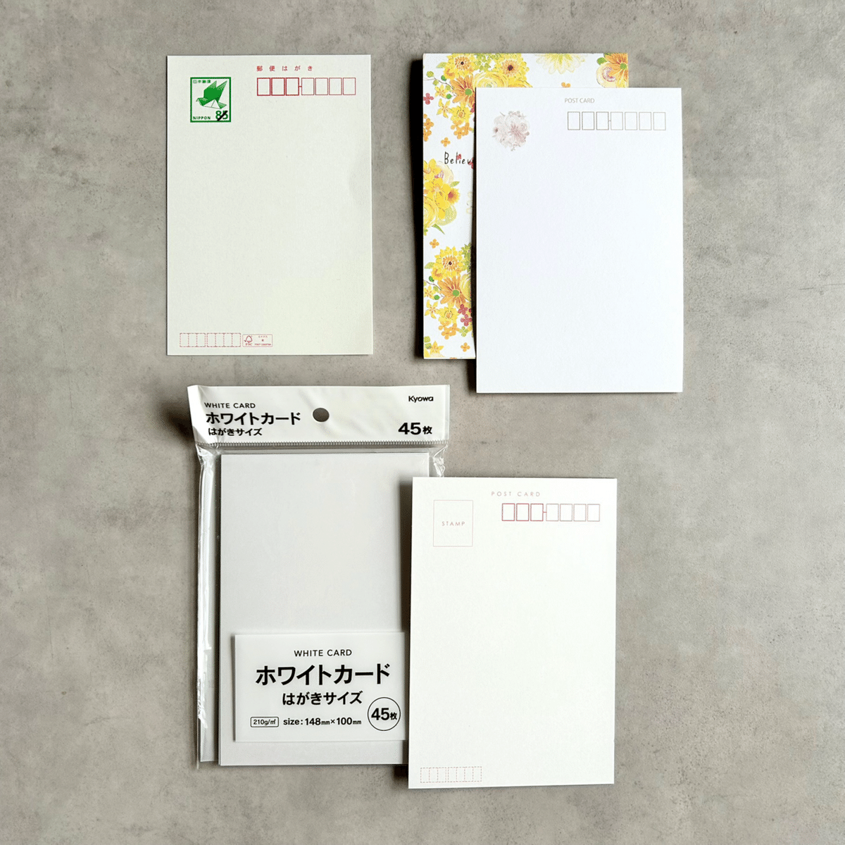 お礼感想ハガキを送る〜初めて編｜saaa