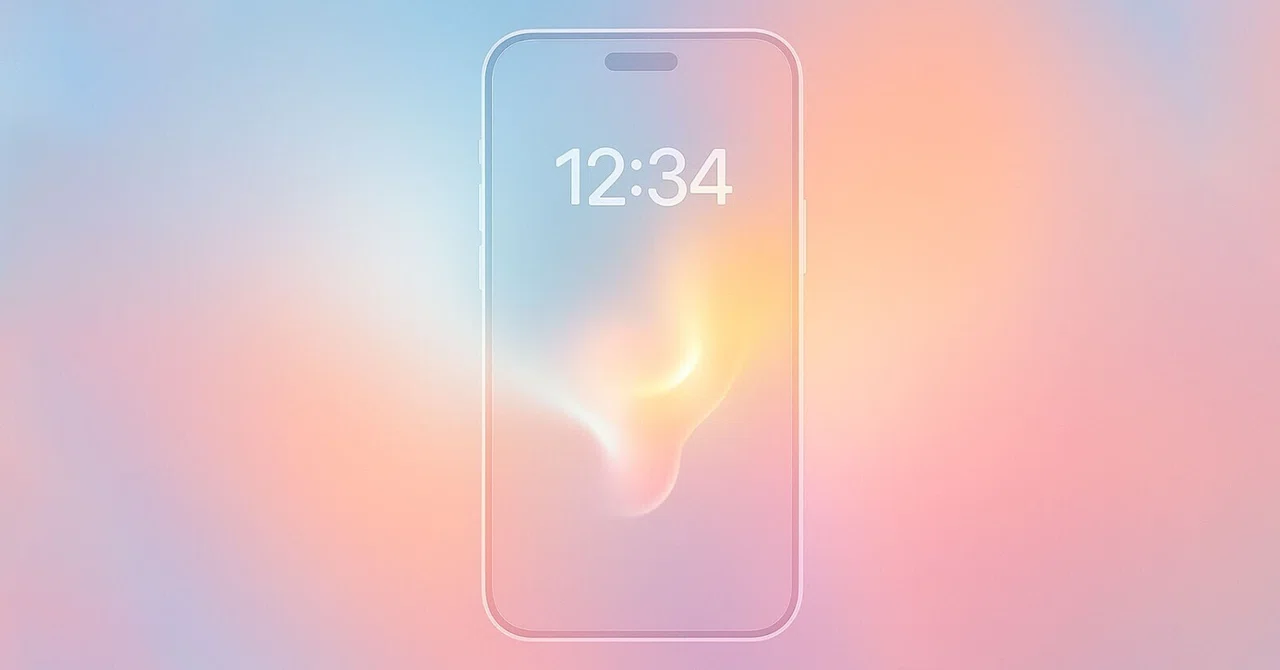 The wallpaper is alive. The "dynamic lock screen" in iOS 26 is amazing ...
