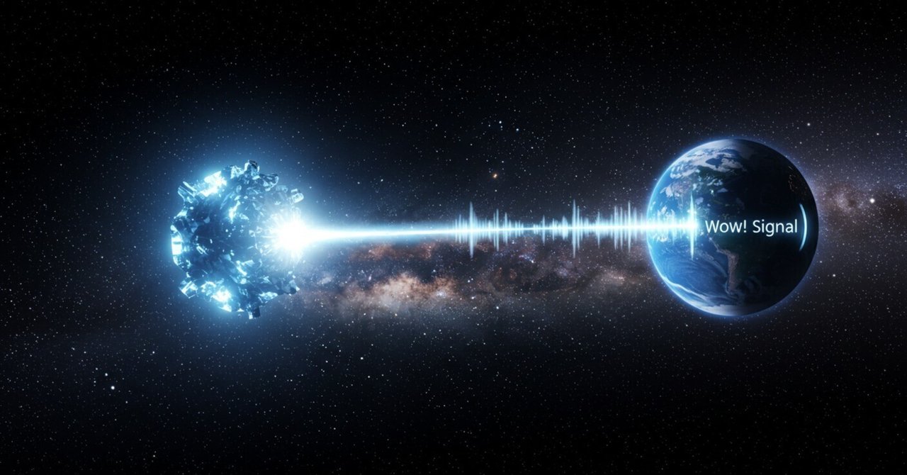 3I/ATLASが48年前、地球に偵察信号を送っていた!? 「Wow!シグナル」｜nagasunehiko