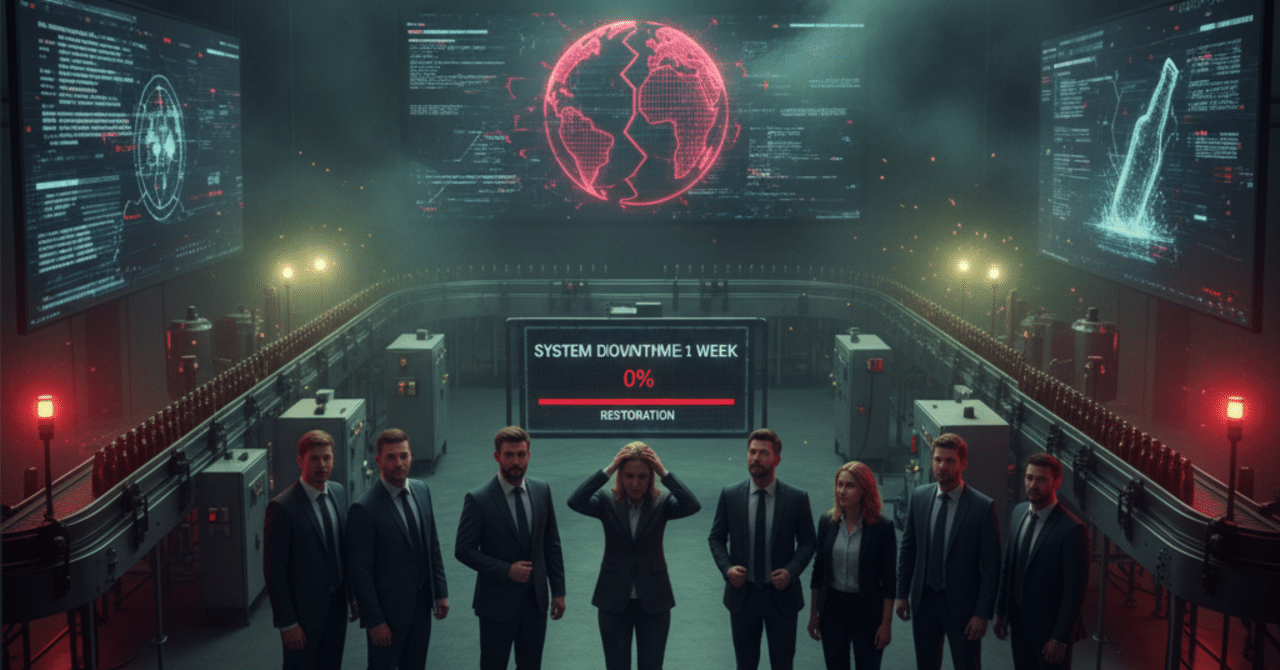 アサヒビールに見るサイバー危機：システム障害が問いかける、DX時代のセキュリティとBCPの重要性｜田中恵次｜株式会社要 社長｜要のDX｜DX人材リスキリング