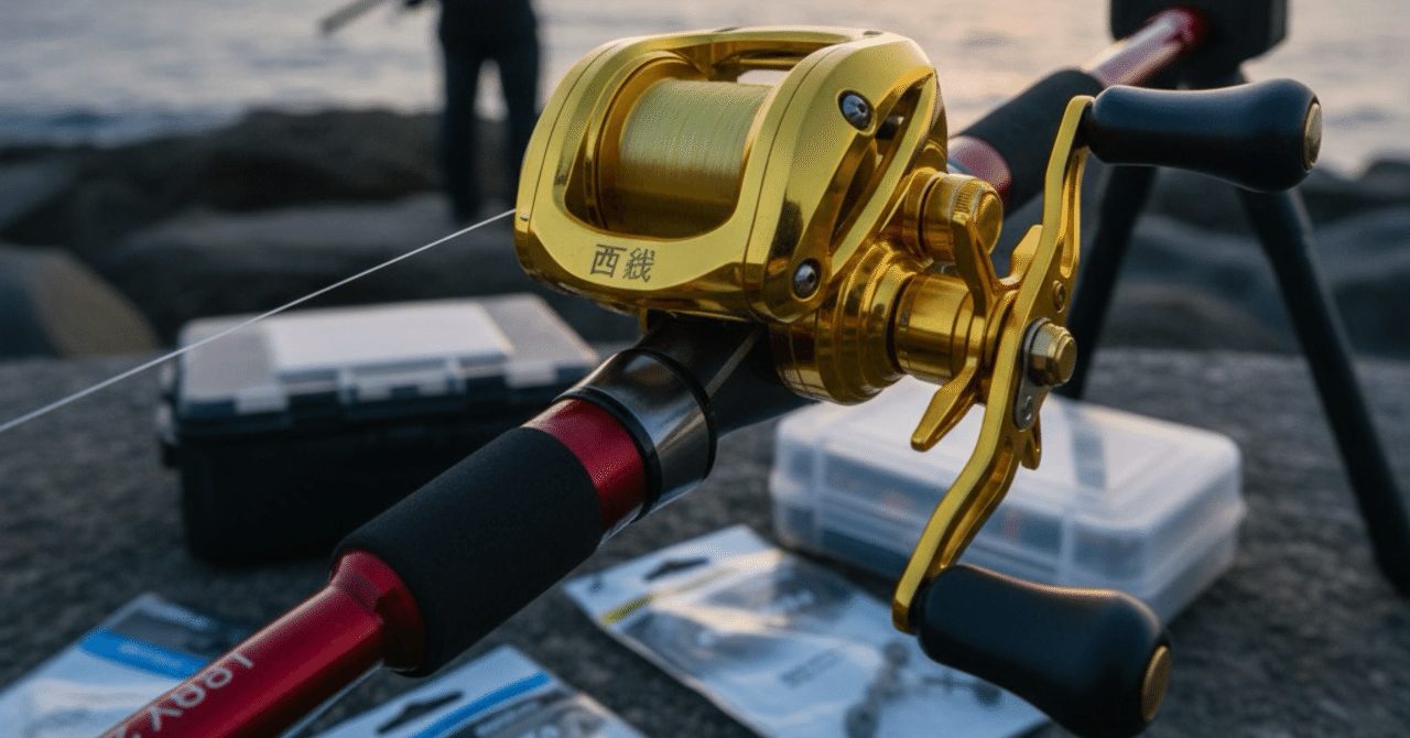 時代に取り残された俺、Temuで「百式リール」を発見。シャウラでシーバスを狙う漢のロマン。｜nobo