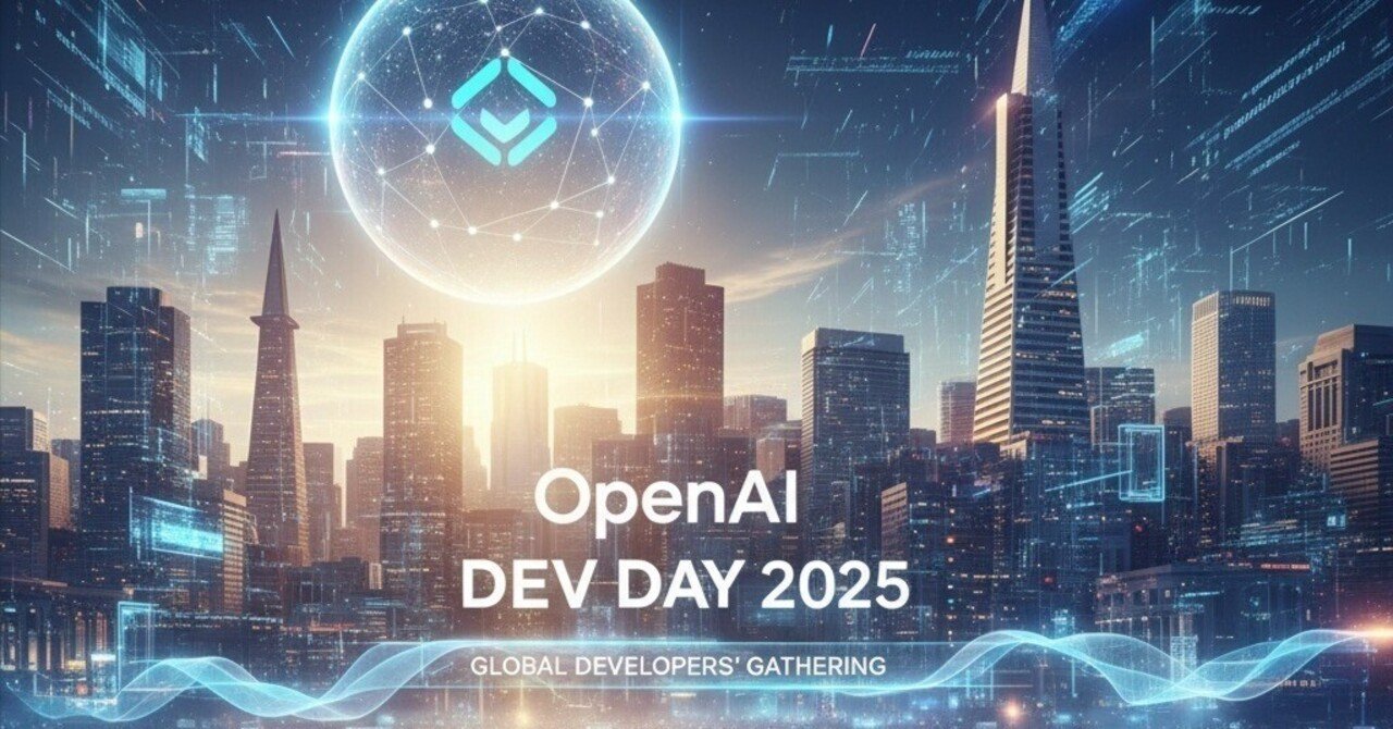 OpenAI DevDay 2025レポート:開発者数400万人突破、8億ユーザーを支える最新技術とは｜Zenk
