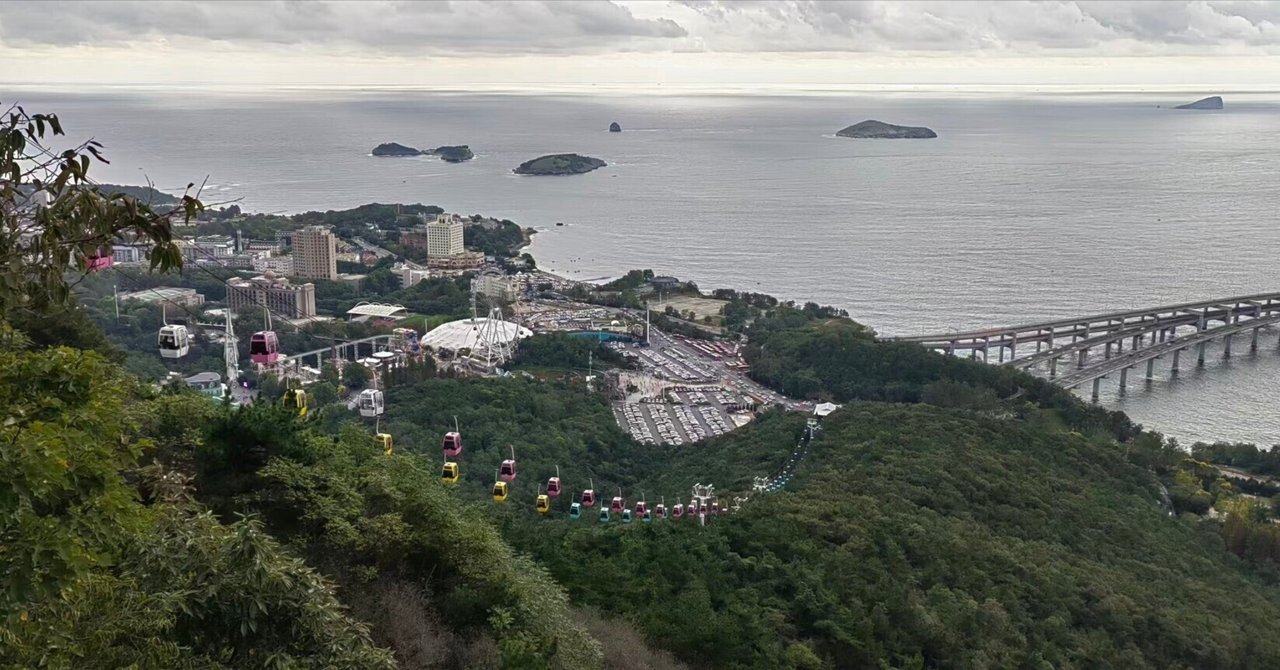 大連の絶景スポット・蓮花山展望台へ｜Mieko