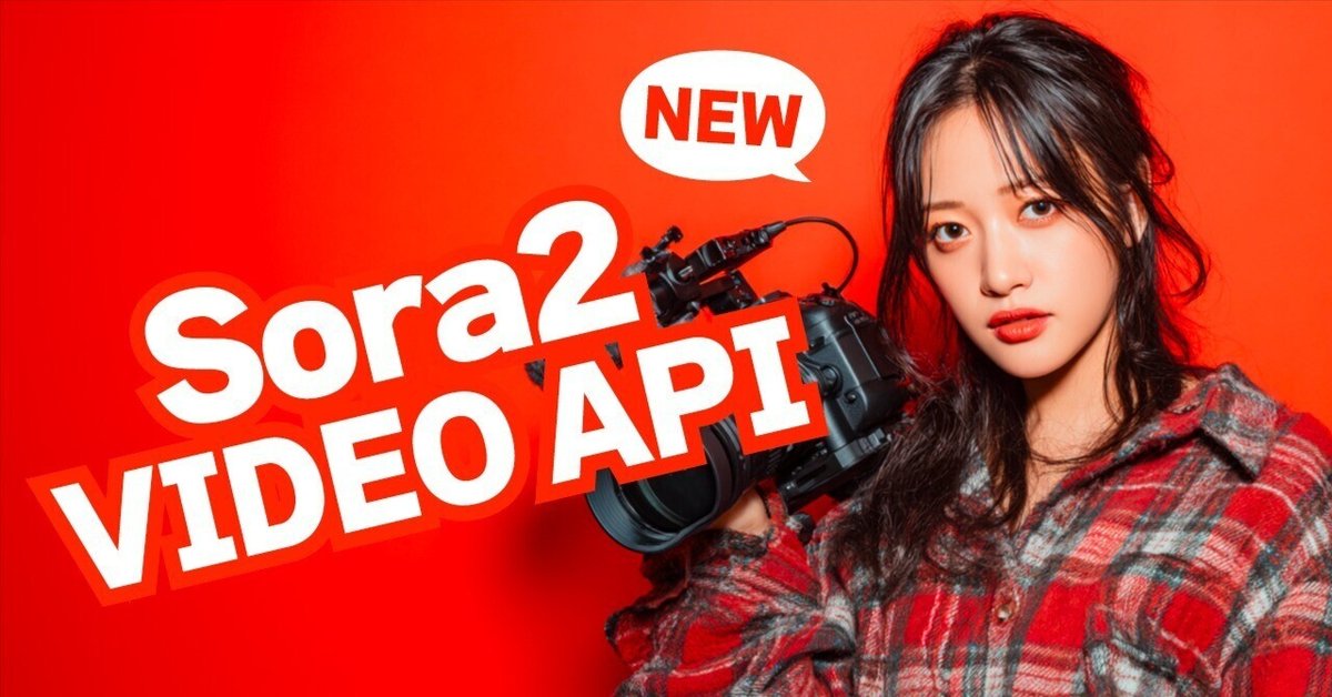 Sora2 API版 (OpenAI Video API) の使い方と応用まとめ｜GeneLab