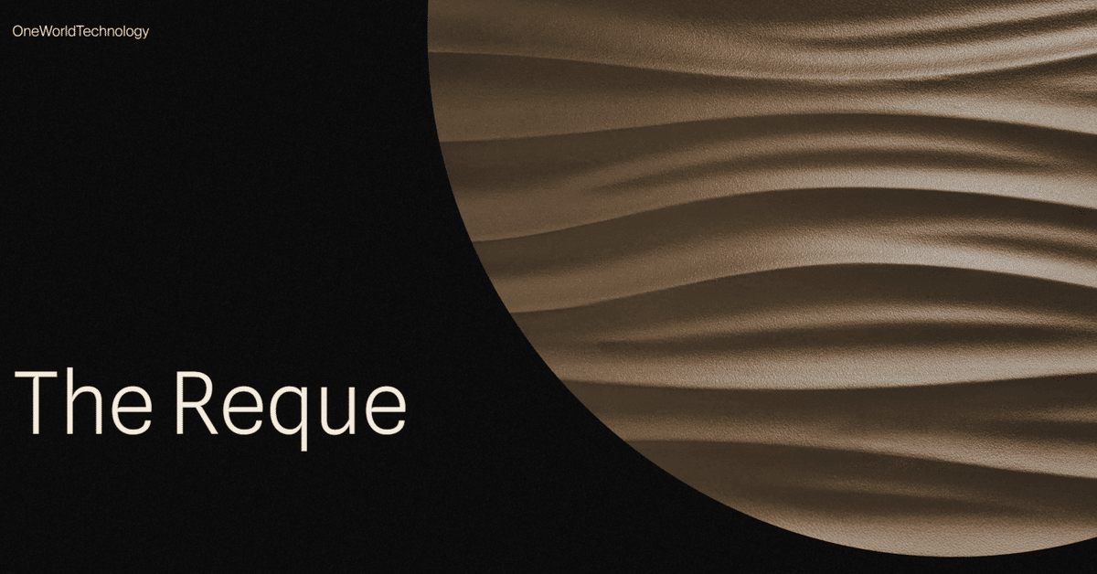 「The Reque」始まります｜青木 達也_Tatsuya Aoki