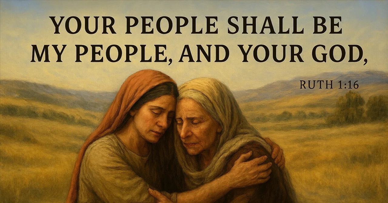 Your people are my people, and your God is my God.｜threejoy