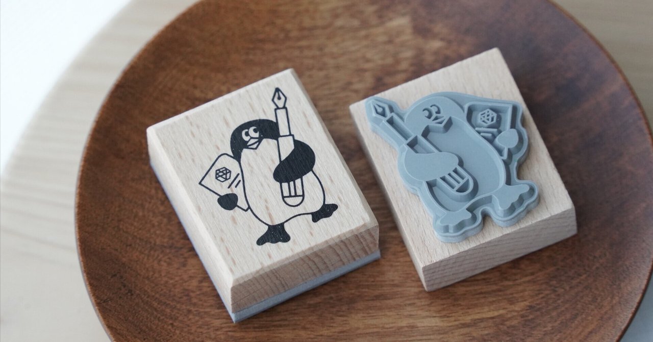 お知らせ｜ぴーたーのアクリルスタンド＆はんこ、発売開始｜DIALOG NOTEBOOK｜ページ番号入りの小さな方眼ノート