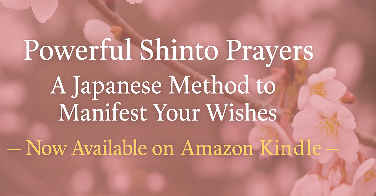 新刊『Powerful Shinto Prayers』世界へ 〜英語で伝える、日本の祈り〜｜神楽まゆみ
