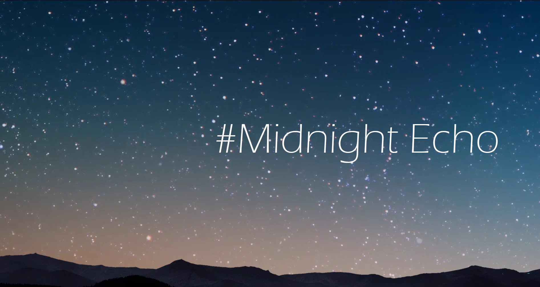 Midnight Echo｜nero｜note