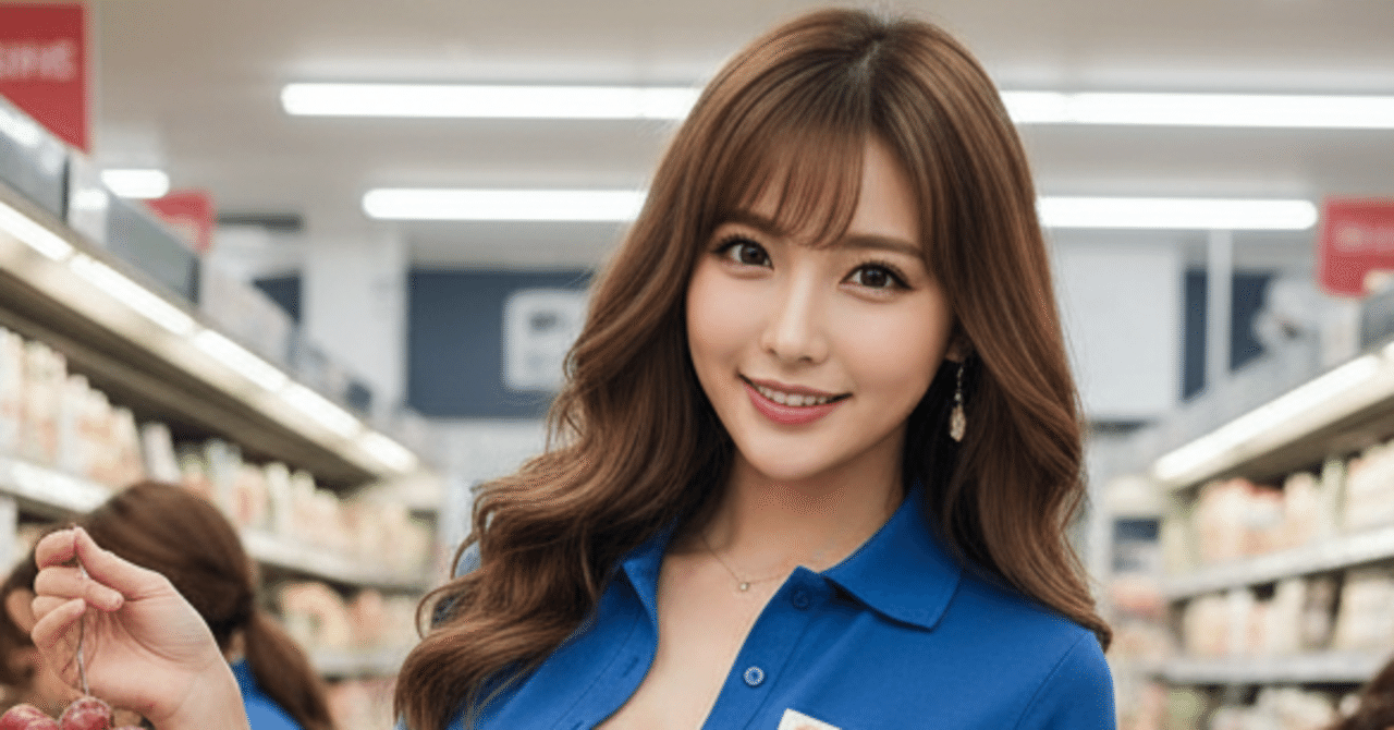 スーパーで働く美女｜zerozero_x