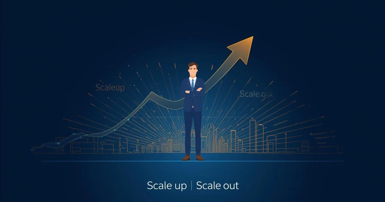 “Scale up / Scale out” の意味と使い方｜企業成長・拡張戦略を英語で表現する方法｜Hiro