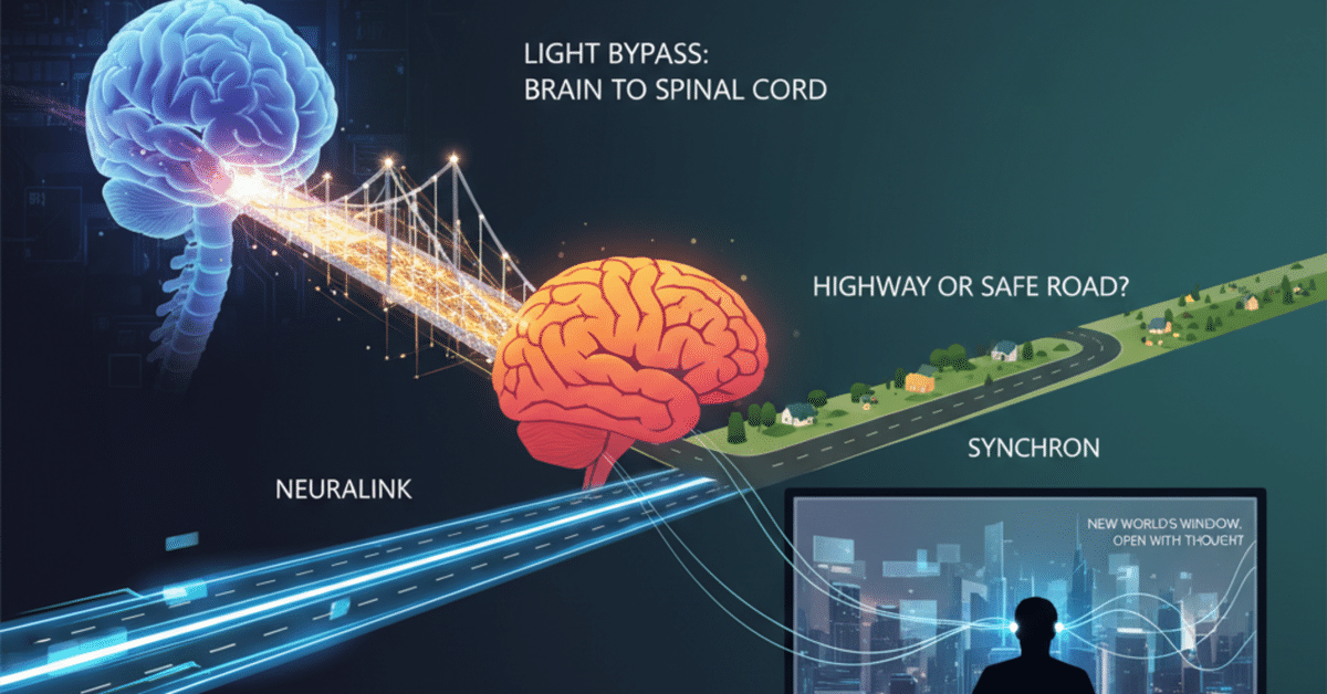 【AIは「不治の病」を終わらせるのか？】 脊髄損傷治療のゲームチェンジャー、NeuralinkとSynchron｜Cursorvers.ai｜Otawara.M｜医療 AI💫