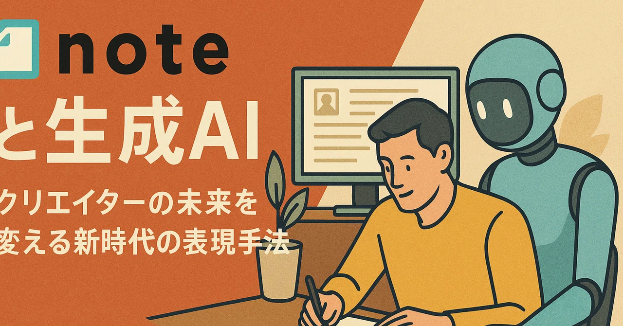noteと生成AIの関係：クリエイターの未来を変える新時代の表現手法｜トラオ