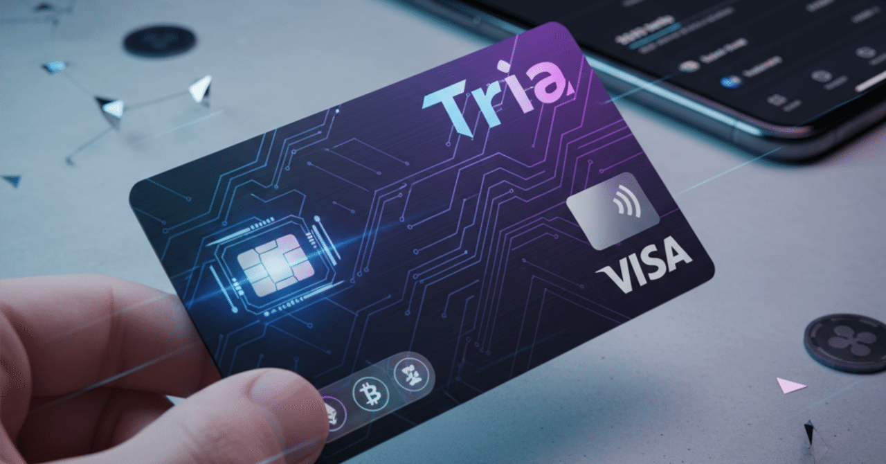 次世代の決済体験へ。暗号資産カード「Tria（トリア）」を徹底解説｜けんけん