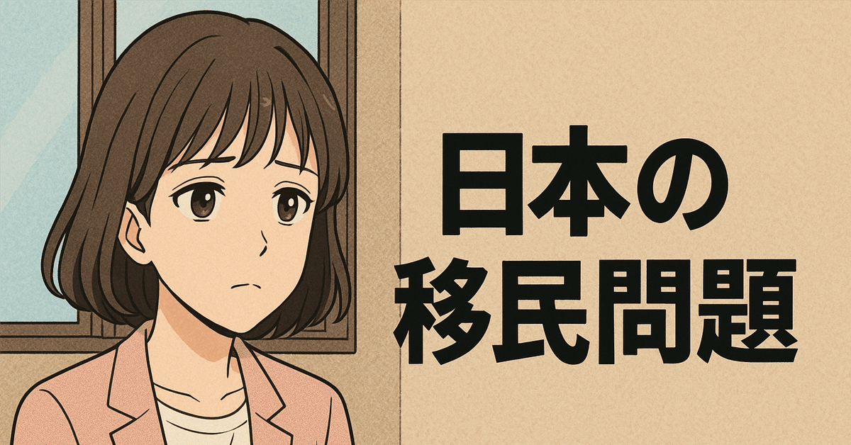 日本が優しくあるためにー移民問題｜Ayato Mizuki