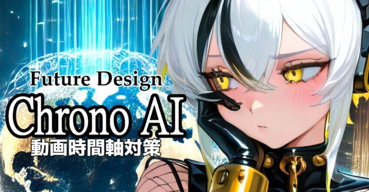 「Chrono-AI クロノAI」｜Eliza Solvain