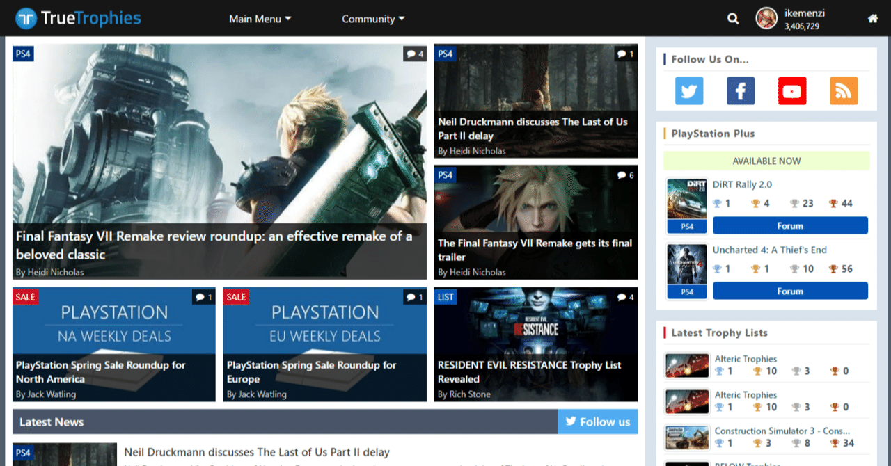 TrueTrophiesのすすめ｜ikemenzi