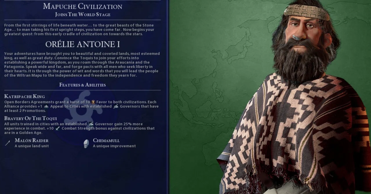[GS] Orelie Antoine I (Mapuche) 日本語翻訳ファイル｜元も子も