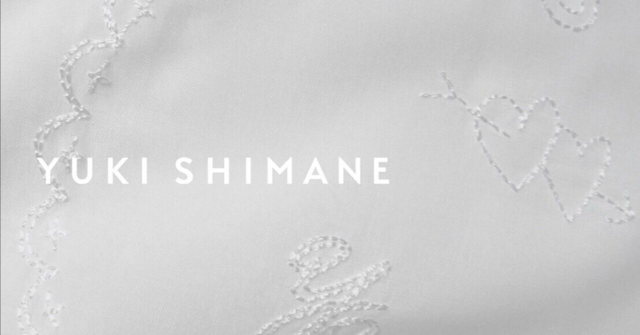 YUKI SHIMANE 2026S/S pre-order 開催のお知らせ｜itocaci