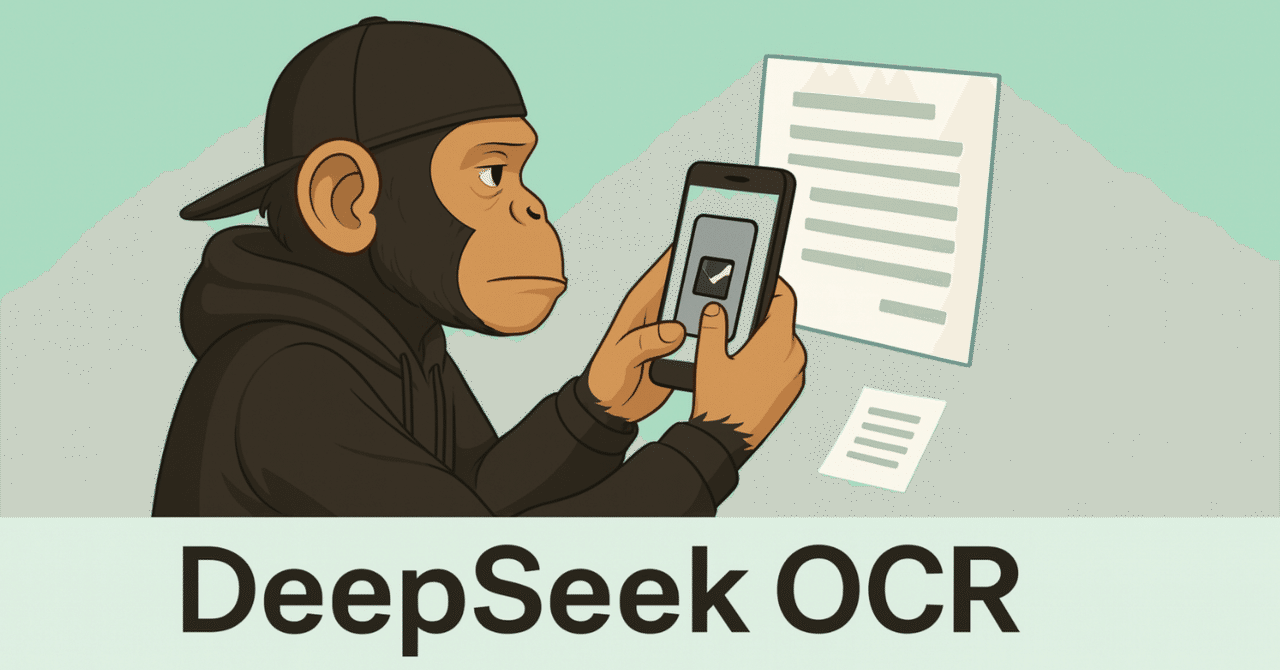DeepSeek-OCRとは？最新の光学的圧縮技術がビジネスの文書処理を変える｜株式会社DataCrew