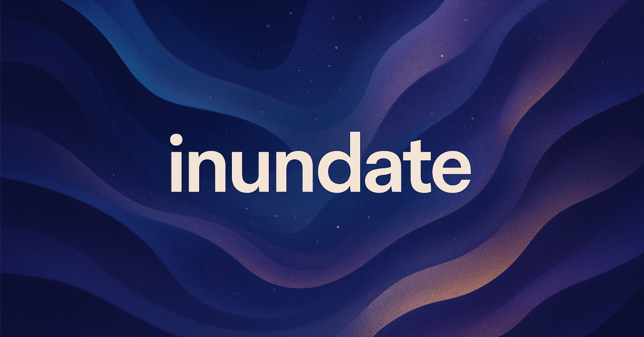 inundate の意味｜語源・発音・共起語まとめ｜英語垢