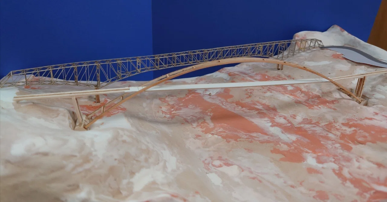 Amagi Bridge Construction Record 13_The Fusion of Nature-Made and Human ...