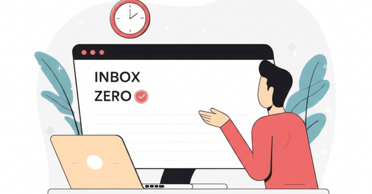 【毎日5分でメールゼロに】Gmailで実現するInbox Zero実践術とビジネスメール処理の極意｜効率化の鬼