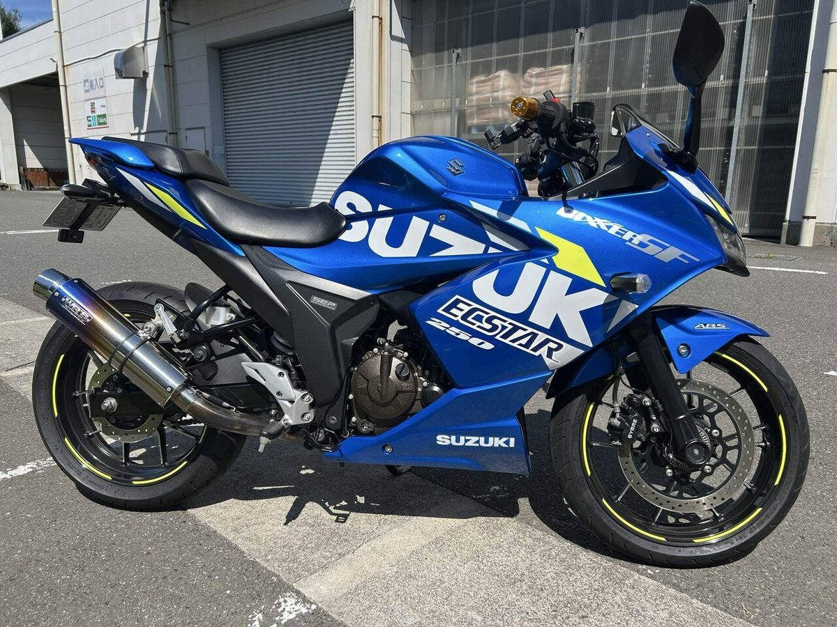 ジクサーSF250のローダウン｜Tak Taira