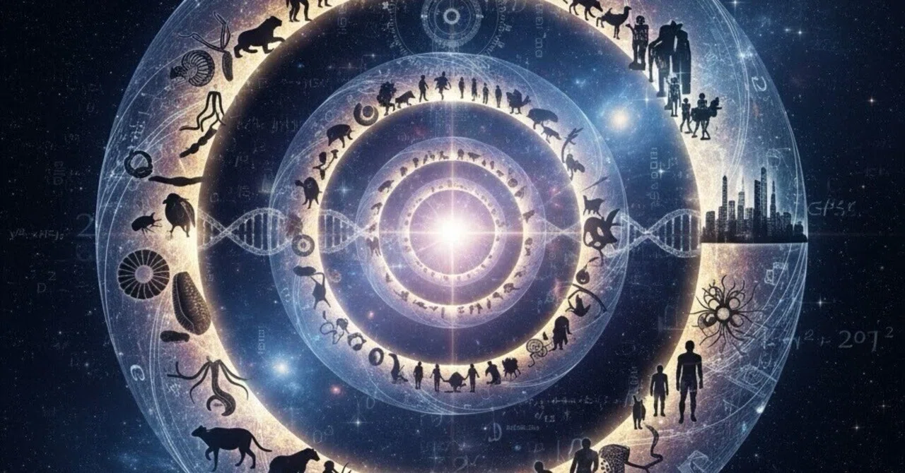 🌀 Spira mirabilis ― The Spiral of Life｜BLUE