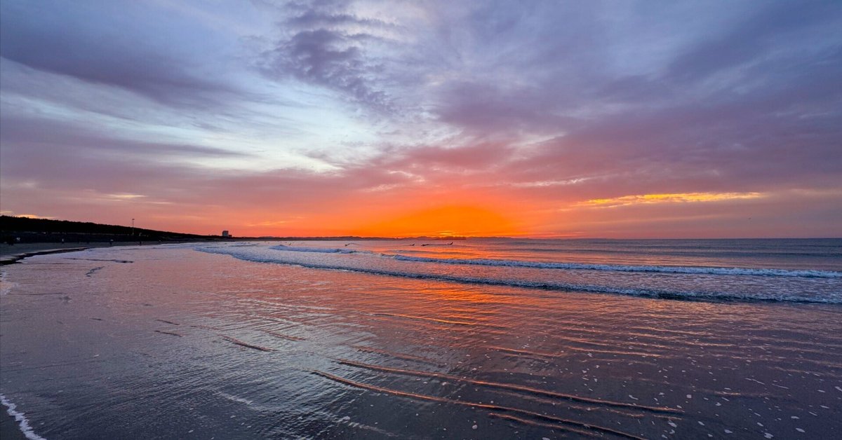 早朝海岸風景・11月2日｜Cressonboy