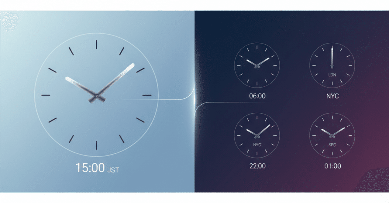 タイムゾーン変換アプリを自作 | コピペOKの単一HTML/CSS/JSコードと、サマータイム完全対応の `Intl` 解説｜kouta shimada