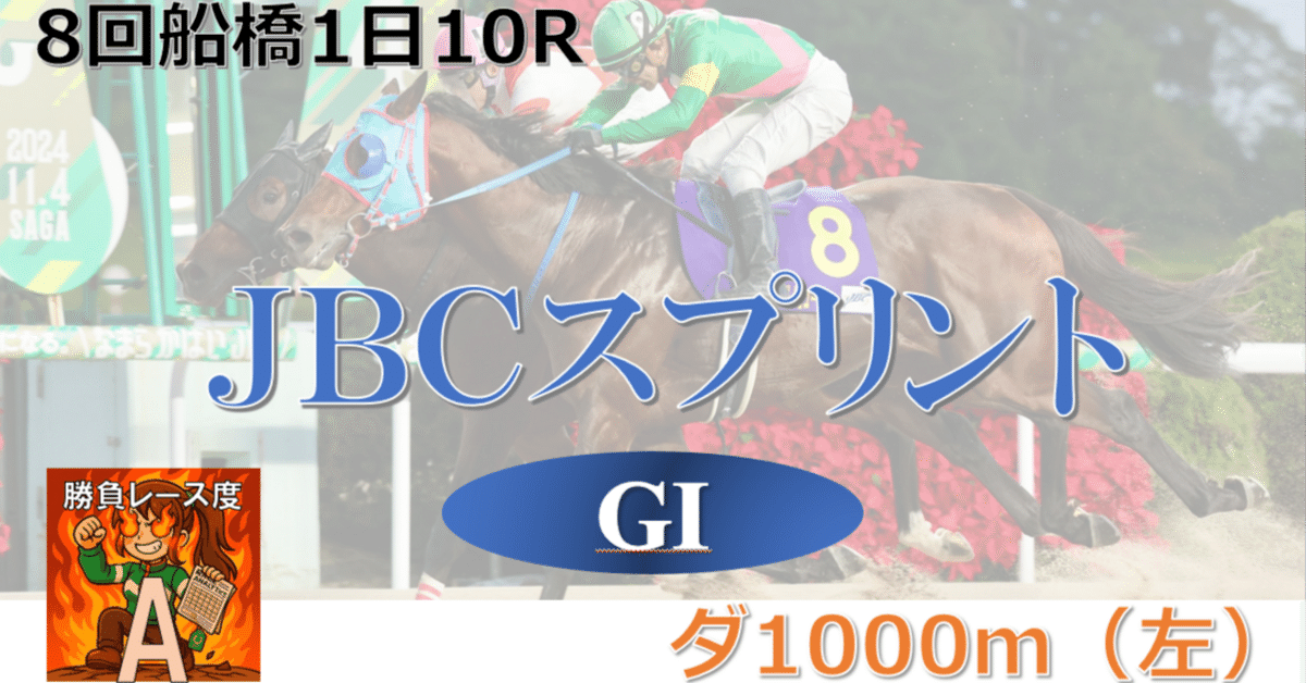 JBCスプリント（Jpn1）2025_真露指数｜満福寺まろみ（まろ姉）