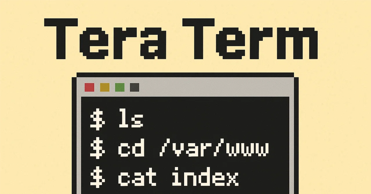 Tera Term（テラターム）とは？エンジニア現場で使用されている！！！｜ちろ