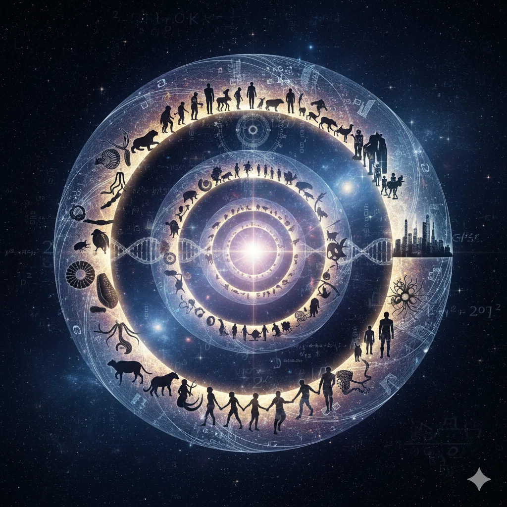 🌀 Spira mirabilis ― The Spiral of Life｜BLUE