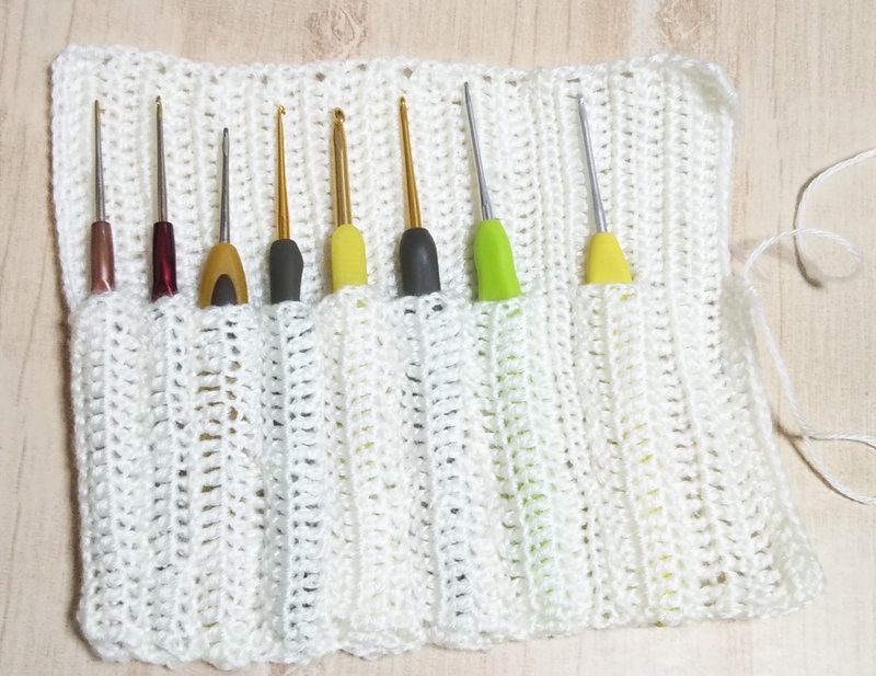 かぎ針ケースをもう1つ編みます｜ユミコ