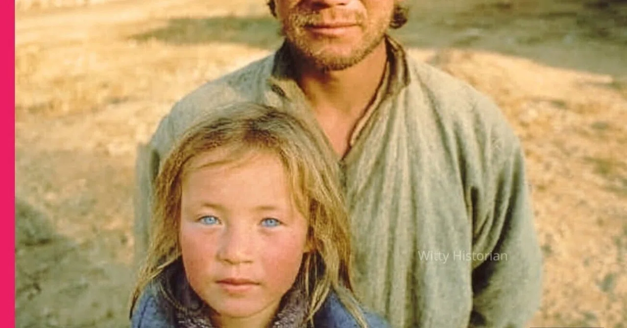 Some Caucasian lineage people in China's Gansu Province｜ars