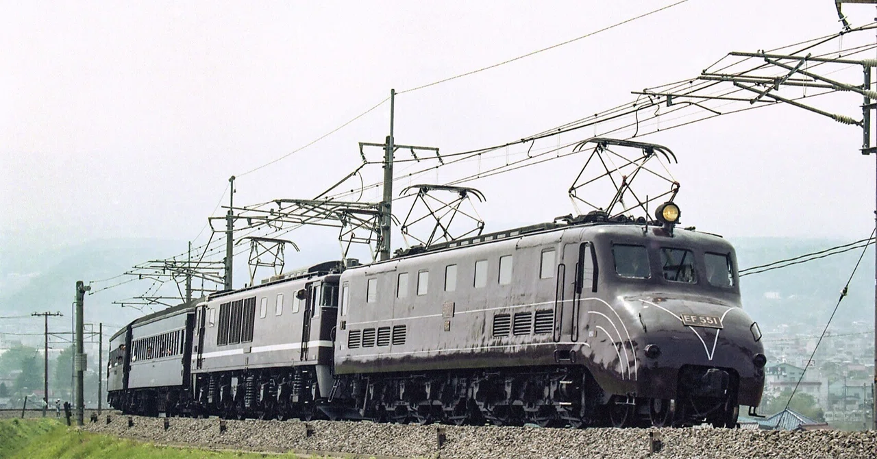 v130, 上越線：D51＆EF55＋EF64 （1993年）｜ひろやん