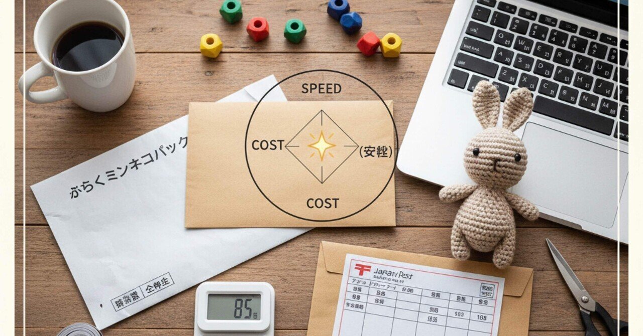 【BASE vs minne】ネコポス送料比較！BASEではクリックポストを選んだ理由｜umy_syu