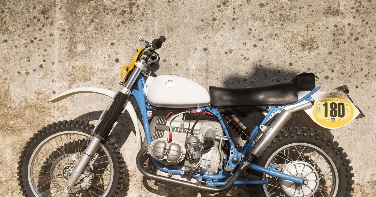 BMW R75/5 ISDTトロフィモデル - - GSの誕生へと続く6日間競技への挑戦｜bigtank66