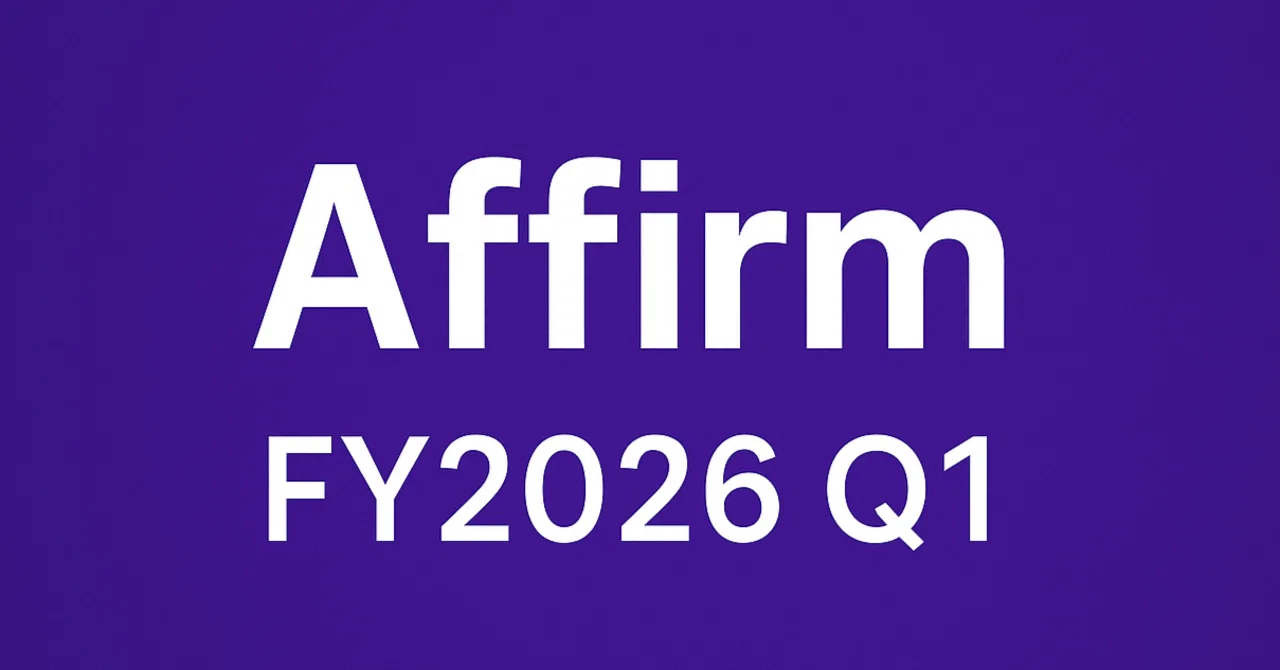 【決算分析】Affirm ─ BNPLからカード事業へ、利益構造の転換点【FY2026 Q1】｜まさろん