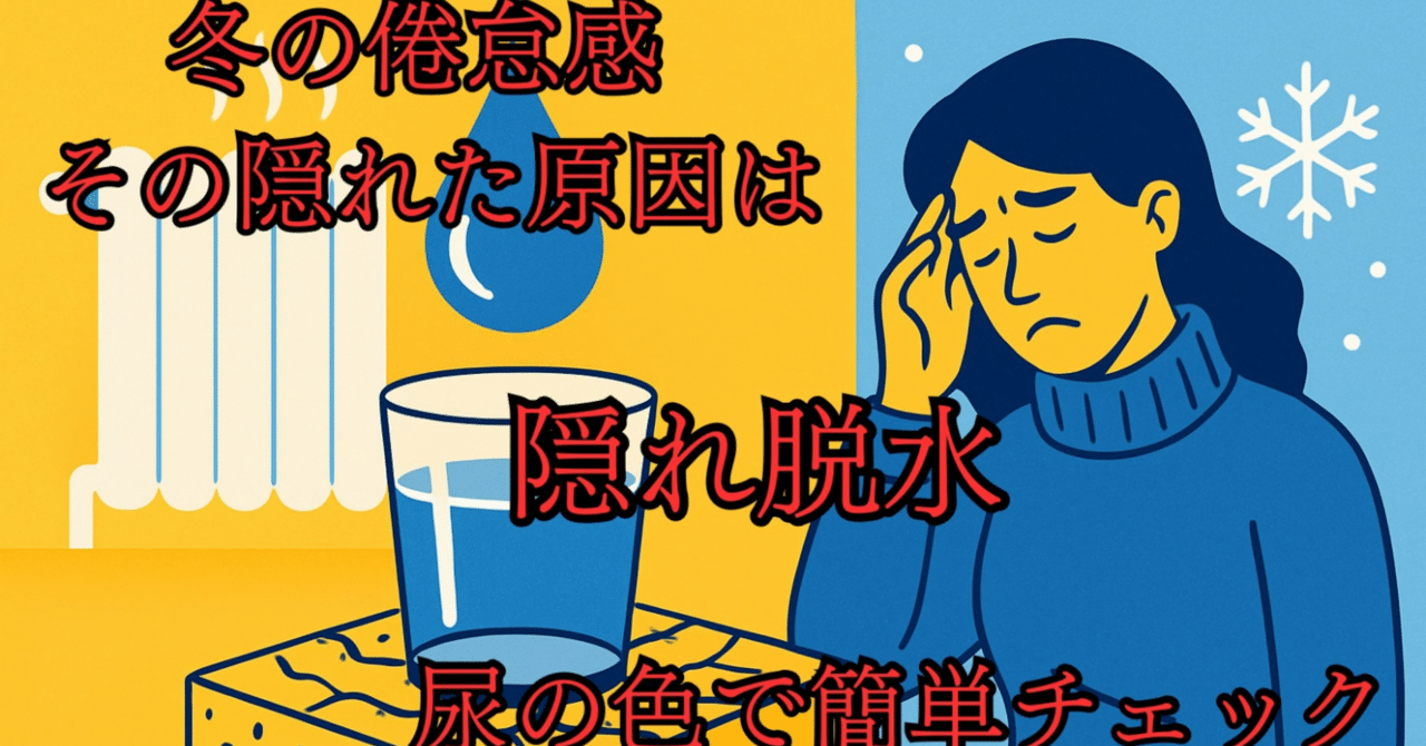 冬の脱水予防は必要？見えないサインと対策10｜Pharman Academit